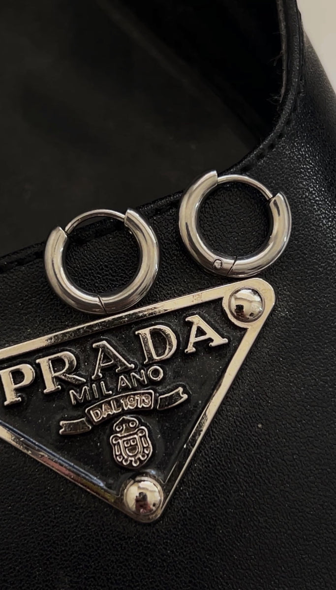 10mm Stacking Huggies (Silver) – Banks Jewelry